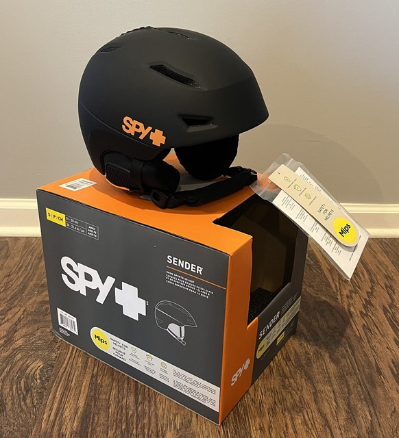 Spy Snow Helmet With MIPS Brain Protection Black Small for sale online ...