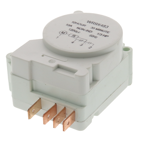 WR9X483, WR09X0483 Defrost Timer for GE Refrigerator ( 4 TERMINAL) | eBay