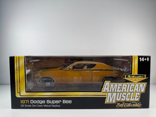 Ertl 1971 Dodge Super Bee American Muscle Authentics 1/18 Scale Diecast ...