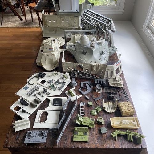 Vintage GI Joe USS Flagg Aircraft Carrier 1985 Parts Lot Vehicle ...
