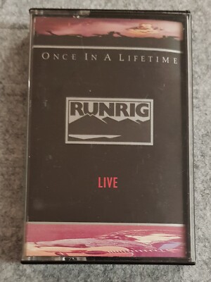 **RUNRIG Cassette Album ‘Once In A Lifetime LIVE’ | eBay UK