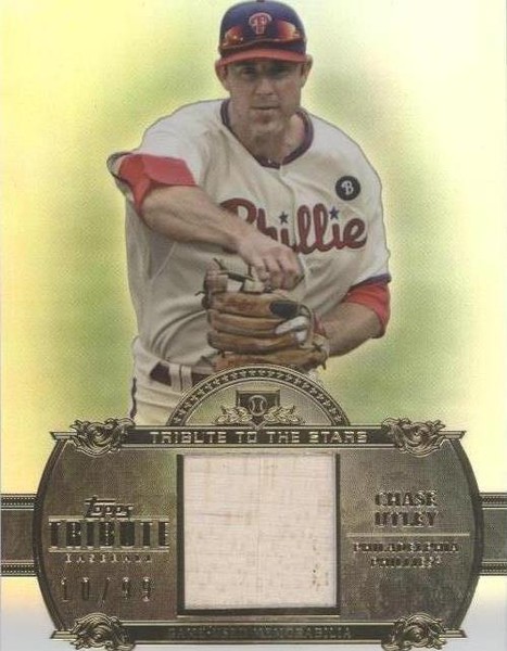 2013 Topps Tribute - Tribute to the Stars Relic #TTSR-CU Chase Utley ...