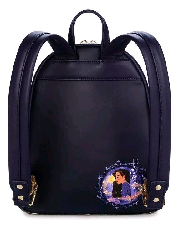 NWT 2023 DISNEY PARKS LOUNGEFLY WISH ASHA & STAR MINI BACKPACK PURSE ...