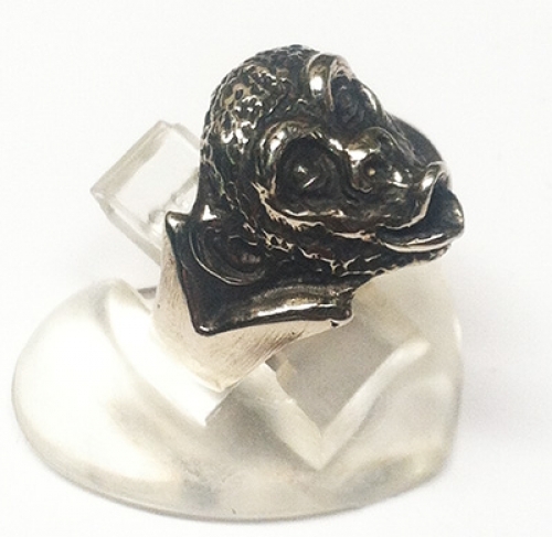 Monkey Chimp Silver Ring | eBay