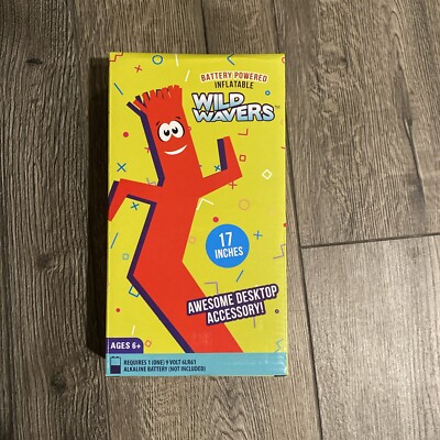 Worlds Smallest WACKY WAVER Dancing Inflatable Tube Man MINI Desk Toy ...