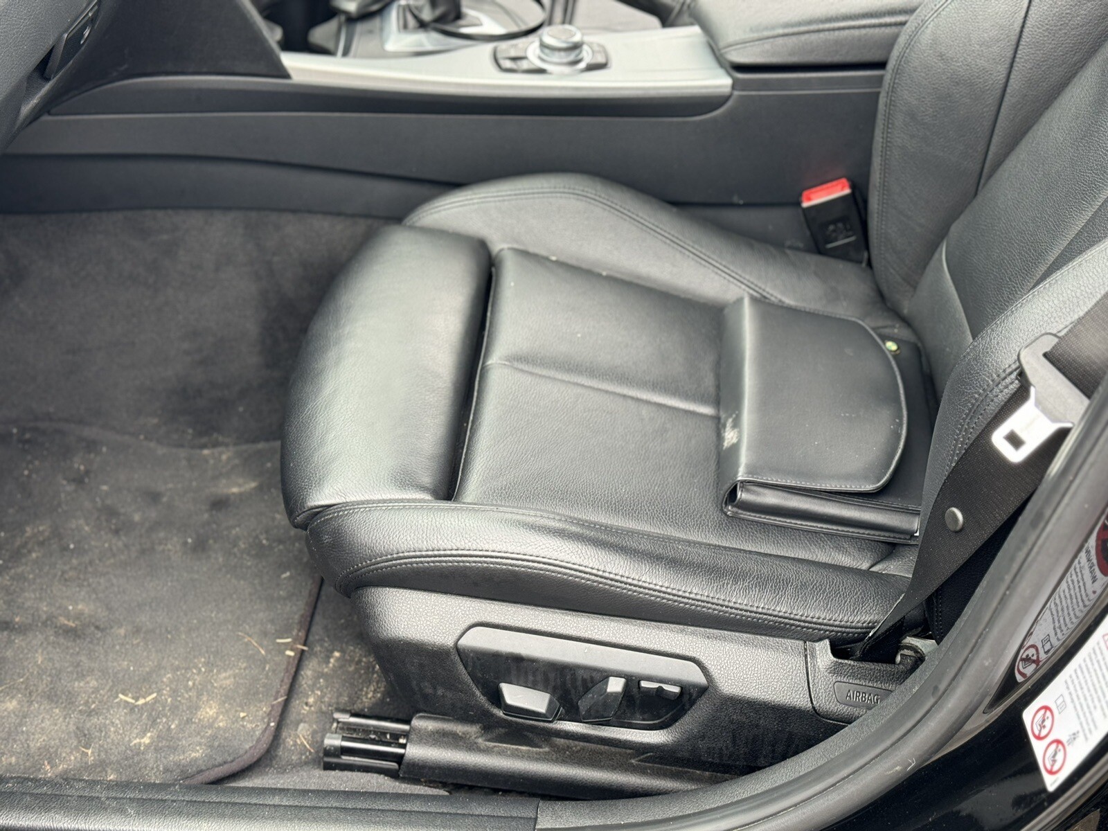 BMW F30 BLACK LEATHER SEATS MEMORY HEATED COMPLETE SET | eBay UK