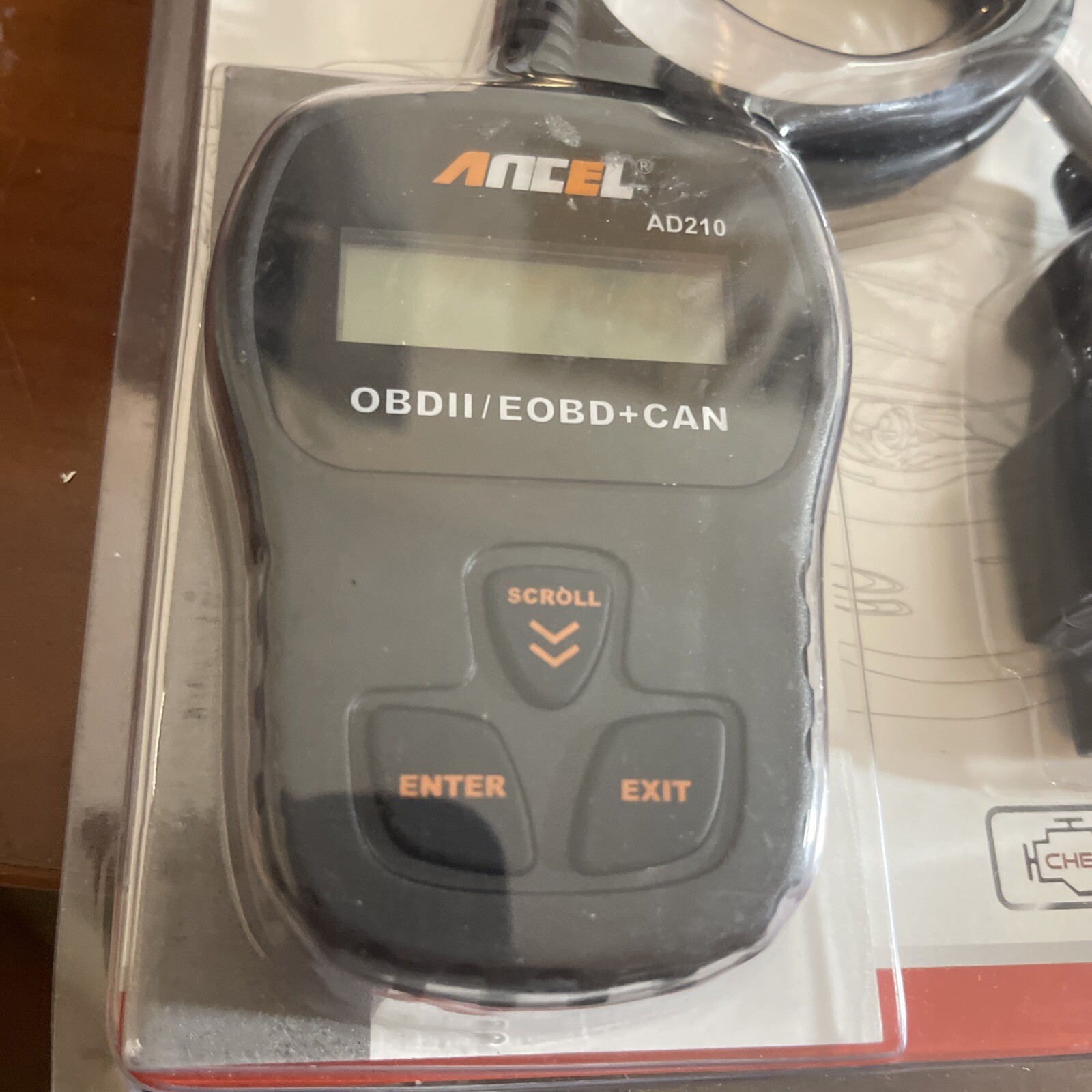 Ancel AD210 OBD II & EOBD Check Engine Light Code Reader | eBay