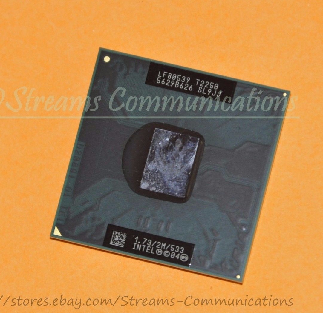 Intel Core Duo T2250 1.73GHz 2M 533MHz FSB Dual-Core Laptop CPU ...