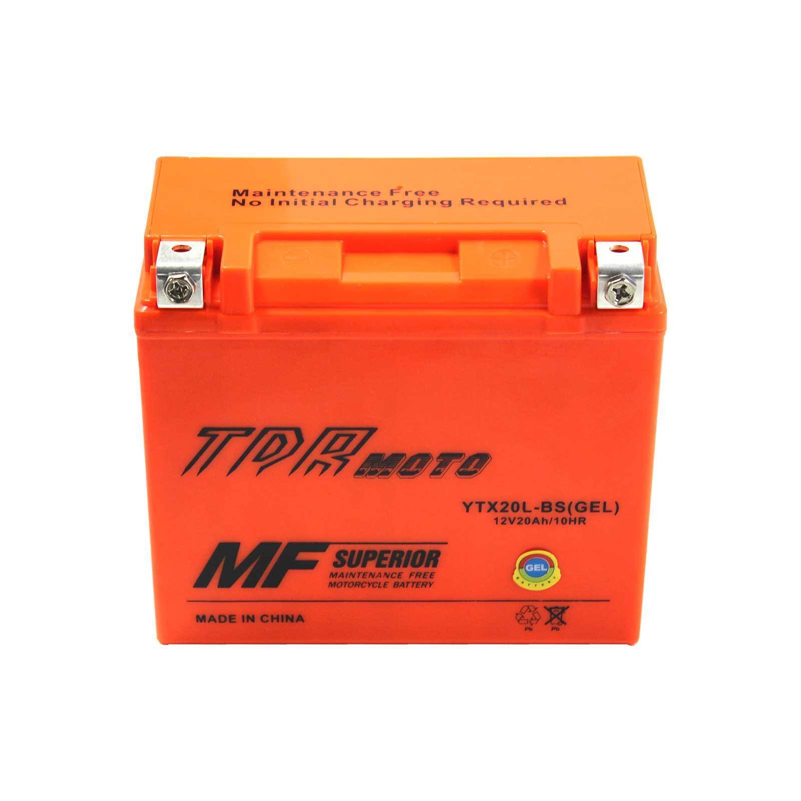 YTX20L-BS GEL Battery Honda GL1800 Gold Wing VTX1800 NRX1800 V65 Magna ...