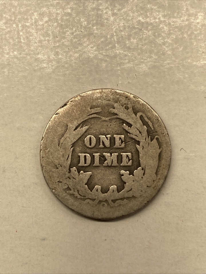 1901-O 10C Barber Dime good shape | eBay