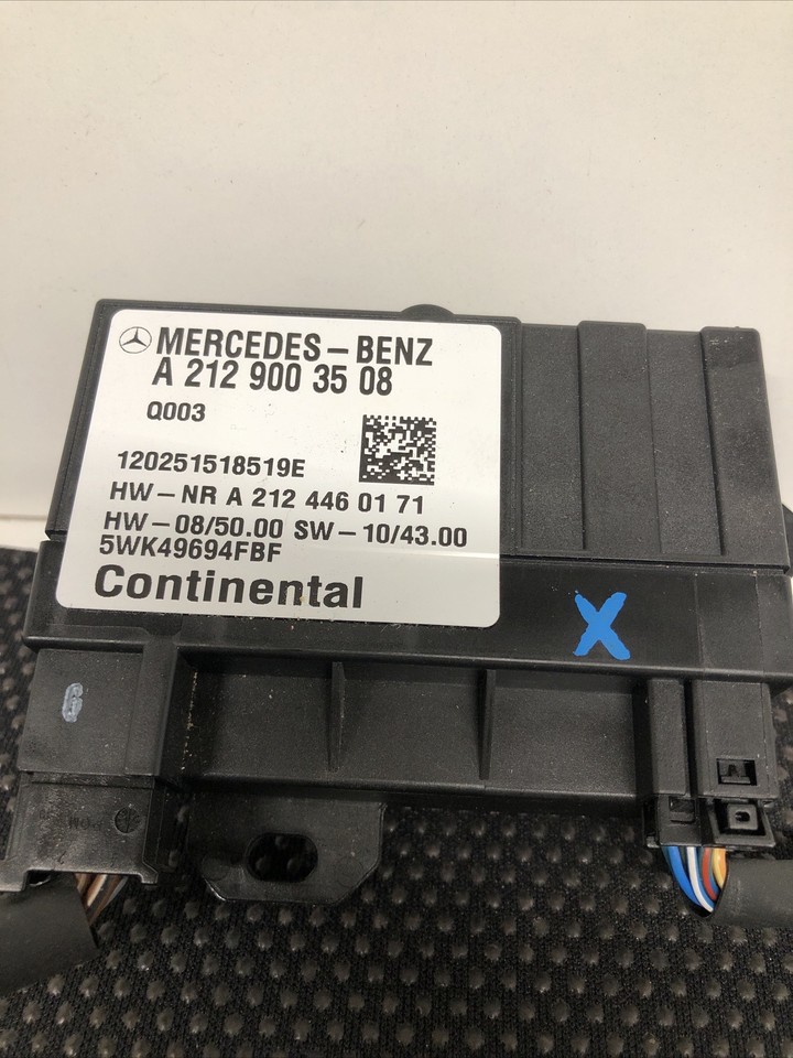 MERCEDES E CLASS W207 W212 FUEL PUMP CONTROL MODULE ECU DIESEL ...