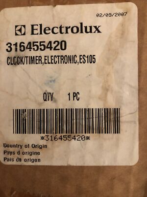 Frigidaire 316455420 Oven Control Board 696725847497| eBay