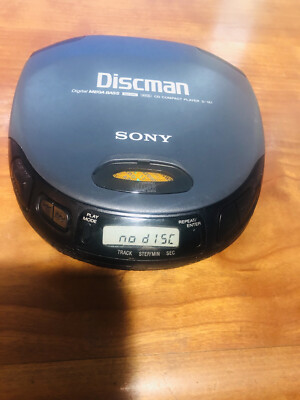Sony Discman D-151 Portable CD Compact Disc Player Mega Bass. No disk ...