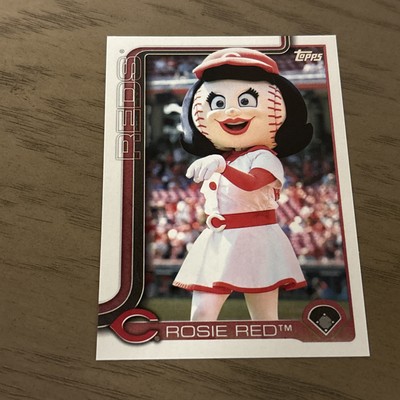 Rosie Red 2025 Topps Celebration Mascots Cincinnati Reds VHTF | eBay