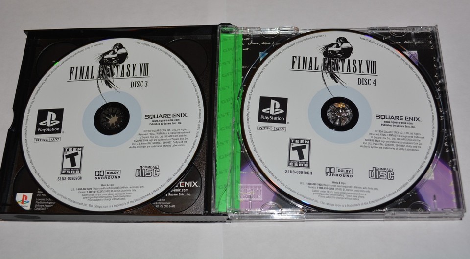 Final Fantasy Playstation 1 Collection - (FF-VII, VIII, IX, and ...