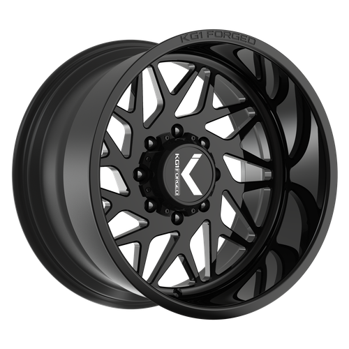 20x10 KG1 Forged KT061 Bypass Black DIRECTIONAL Wheels 8x170 (-18mm ...