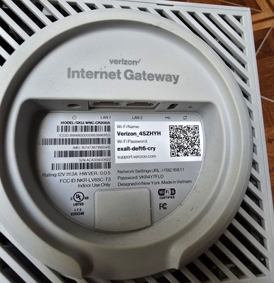 Verizon Business Internet Gateway CR200A Used NO POWER CORD OR ANTENNAS ...