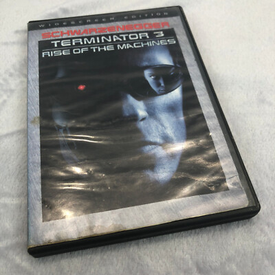 Terminator 3 Schwarzenegger Widescreen Edition DVD Cover Only NO DVD OR ...