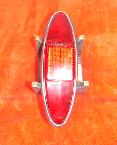 Sunbeam Alpine Series IV V Early Tiger Tail Light ASSEMBLY Lens Lucas ...