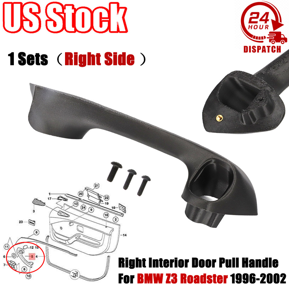 For BMW Z3 Roadster Right Driver Side Interior Door Pull Handle 1996-02 ...