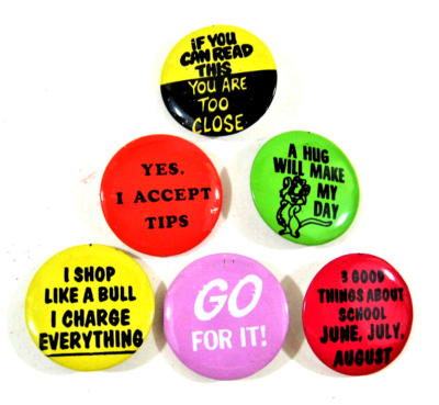 Pinback Button Memes Funny Weird Pinback Buttons (1 Set X 10 Buttons)