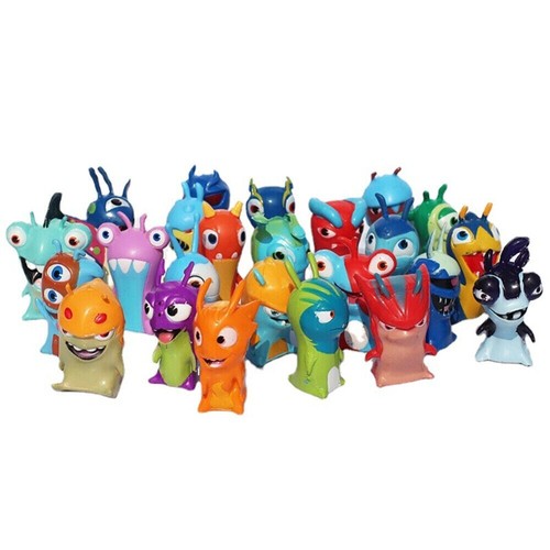 24pcs Slugterra Elemental Slug Action Figure Doll Car Decor Cake Topper ...