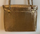Y&S Original Gold Metallic Mesh Purse Bag Evening Formal Vintage 10x12 ...