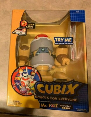 Cubix Robots for Everyone Programmable Mr FIXIT Robot NEW factory ...