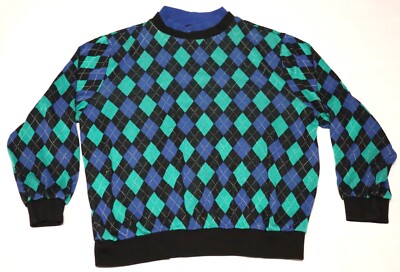 Vintage Cape Cod Sportswear 80s 90s Argyle Cosby Cobain Urkle sweater ...
