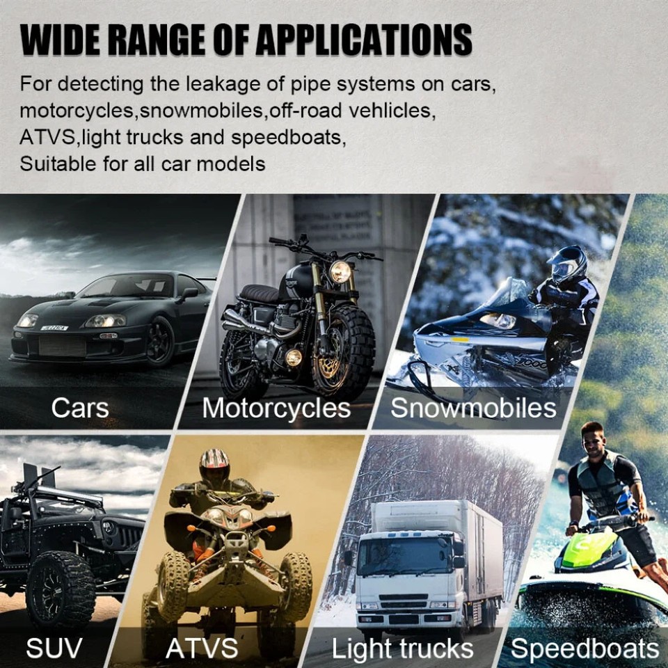 ANCEL L3000 Automotive Digital EVAP Smoke Machine Tester Leak Detector ...