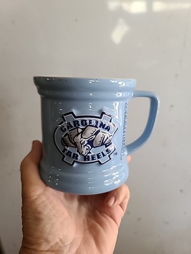 University of North Carolina UNC Tar Heels Ceramic Shot Glass Mug Blue ...