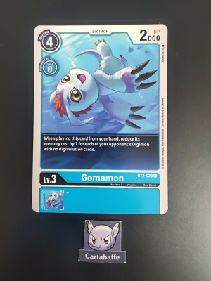 Digimon Card Game Gomamon BT2-023 C | eBay