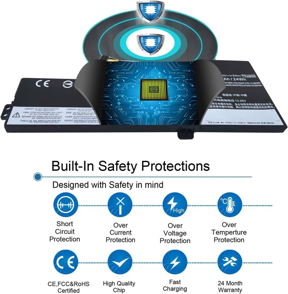 Lot 10* Internal Battery FOR Lenovo T470 T480 A475 01AV419 01AV420 ...