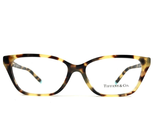 Tiffany & Co Eyeglasses Frames TF2229 8064 Havana Cat Eye Full Rim 53 ...