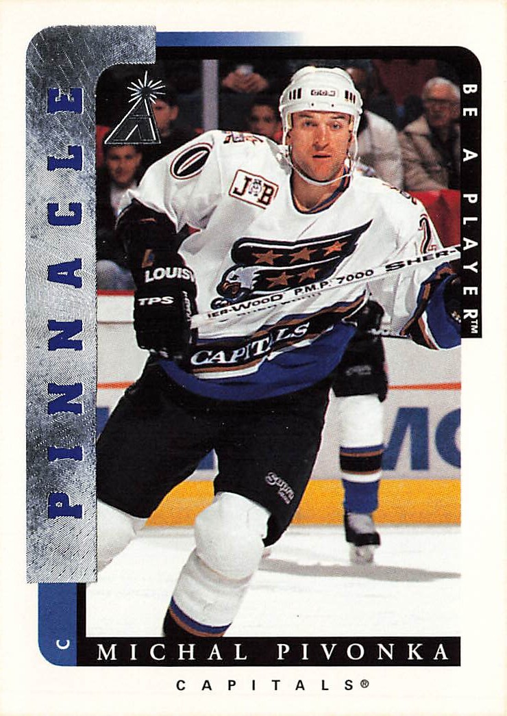 1996 Pinnacle Be a Player #13 Michal Pivonka Washington Capitals | eBay