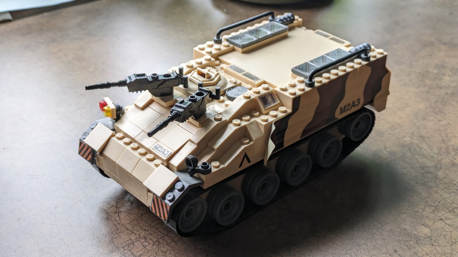 Mega Blocks Lego Sherman M2A3 Tank - No Box - No Instructions | eBay