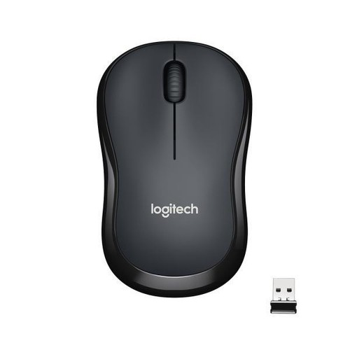 MOUSE M220 LOG CORDLESS CHARCOAL LOGITECH USB NANO RECEIVER ...