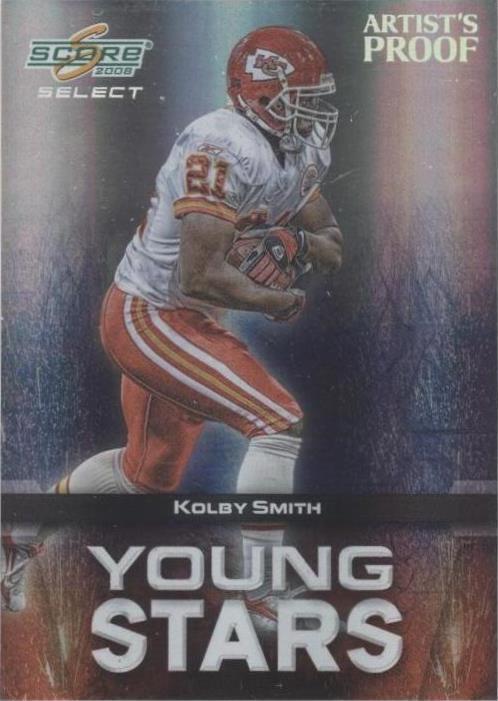 2008 Score Select - Young Stars Kolby Smith #YS-11 Artist's Proof /32 ...