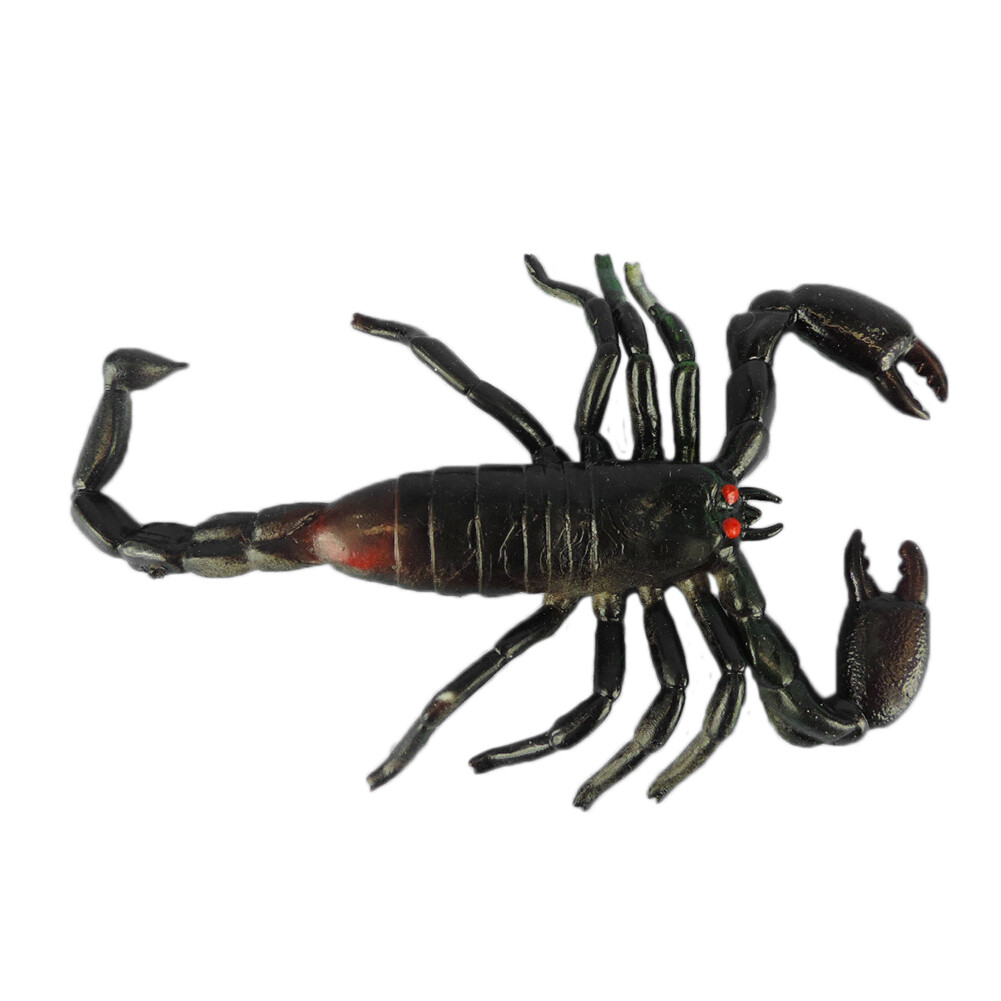 Fake Scorpion Big Giant Rubber Black Desert Insect Bug Novelty Prop | eBay