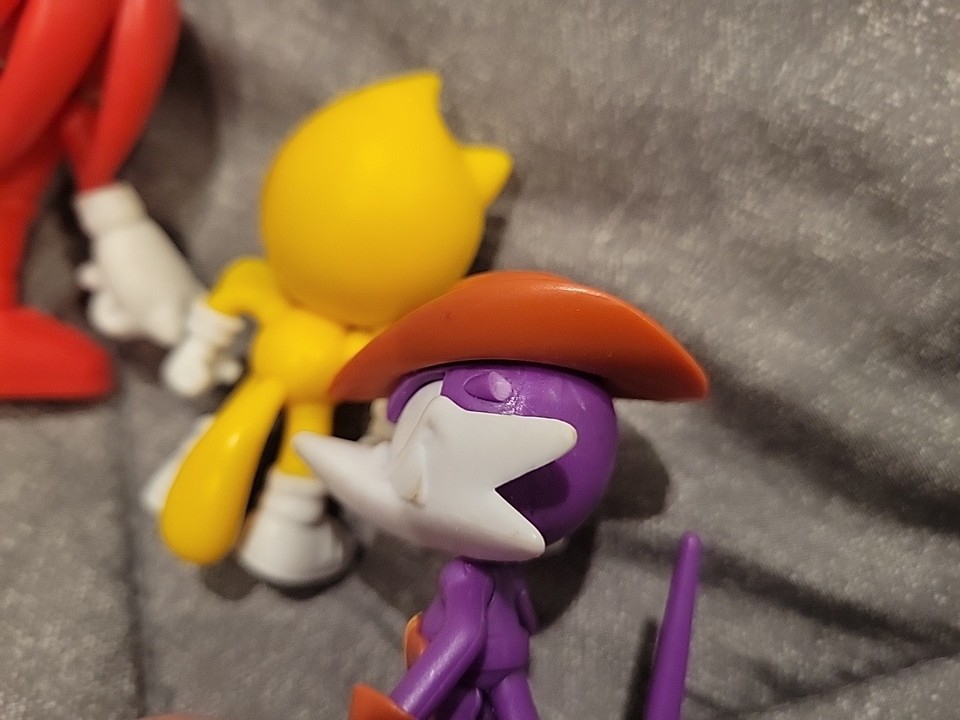 Sonic The Hedgehog Jakks Pacific Prototype Figure Lot Knuckles Ray Fang ...