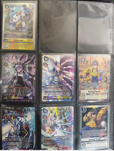 🔥Digimon TCG 7 Holo Lot Mixed Foil NM+ Mastemon/Gaiamon/Analog Youth ...