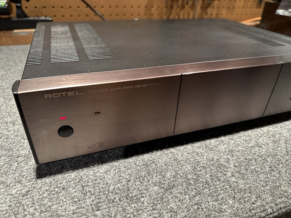 ROTEL RB-951 MKII Power Amplifier - Works w/Issues TESTED (Read ...
