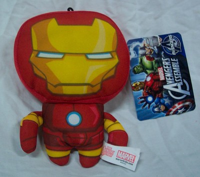 Marvel Avengers Assemble IRON MAN 6" Plush Stuffed Animal NEW | eBay