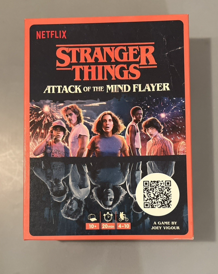Netflix Stranger Things: Attack of the Mind Flayer - New Unused Game ...