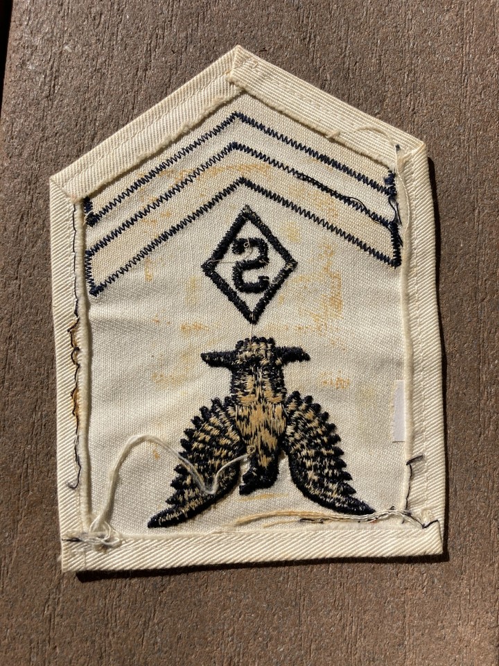 WW2 USN U.S. NAVY 2nd CLASS PETTY OFFICER S Entertainer RATE PATCH | eBay