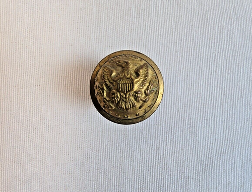 Culver Military Academy Brass Staff Cuff Button Indian War Era 1894 | eBay