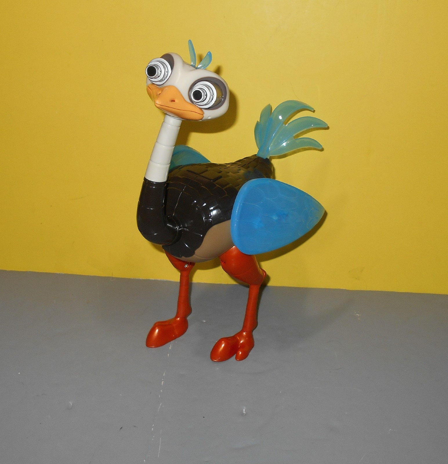12" Disney Store Miles Ostrich Talking MERC Light-up with Sounds Toy | eBay
