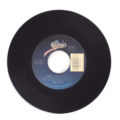 Joe Diffie - Honky Tonk Attitude; Just a Regular Joe - Vinyl Record 45 ...