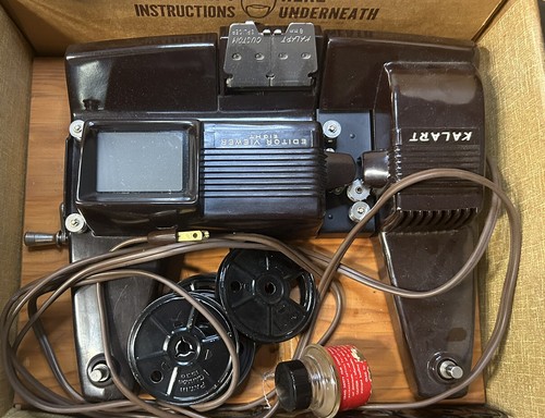 Vintage Kalart Editor Viewer Eight EV-8 8mm Custom Splicer Film Movie ...