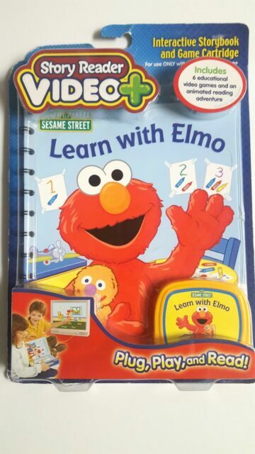 Sesame Street Learn With Elmo Story Reader Interactive Storybook Game ...